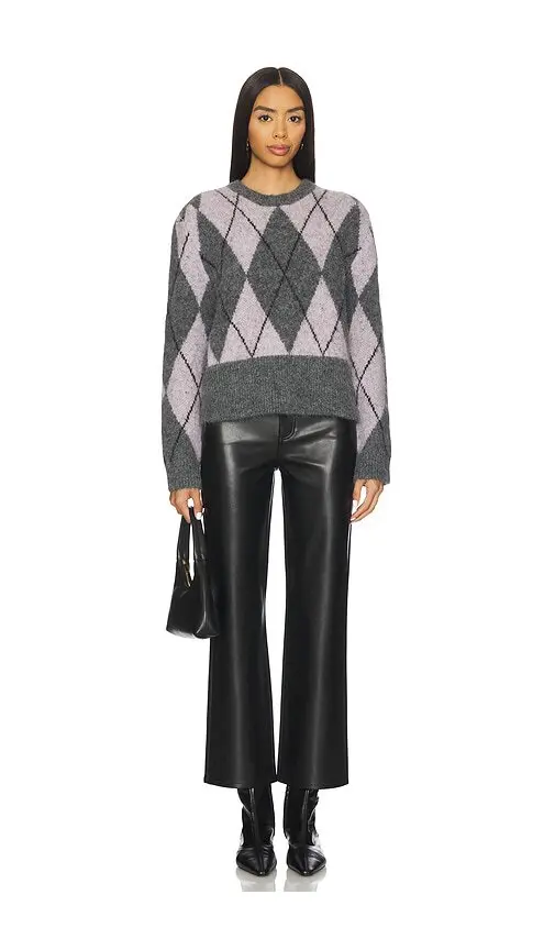 HERSKIND Argyle Knit Pullover