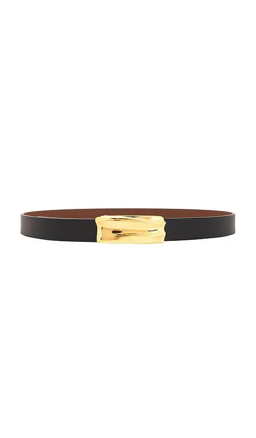Jenny Bird Sundra Convertible Belt - Black,chestnut & Gold