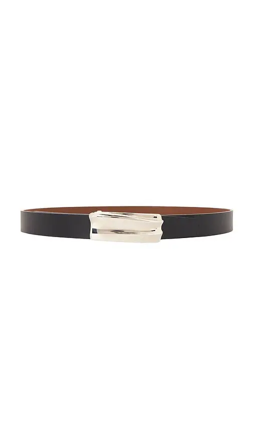 Jenny Bird Sundra Convertible Belt - Black,chestnut & Silver