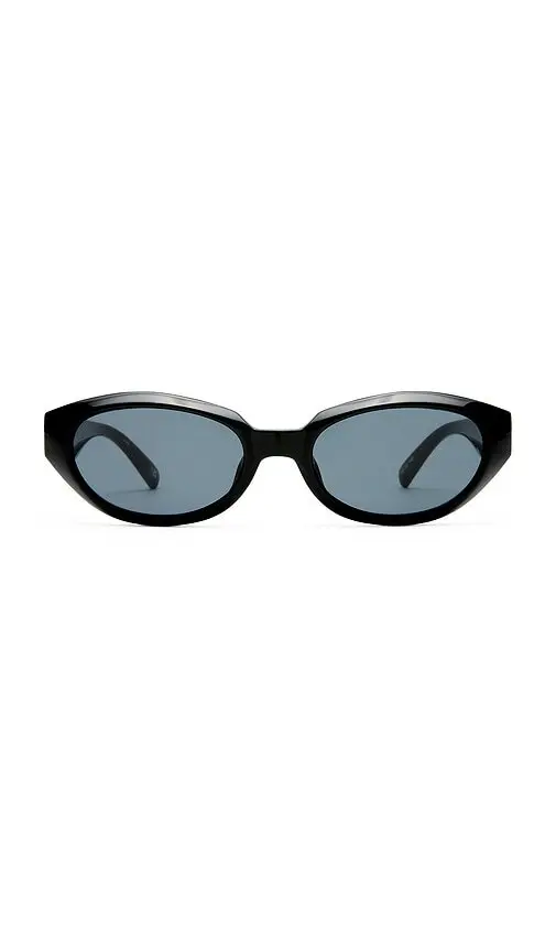 Le Specs Le Bijou Sunglasses - Black & Smoke Mono