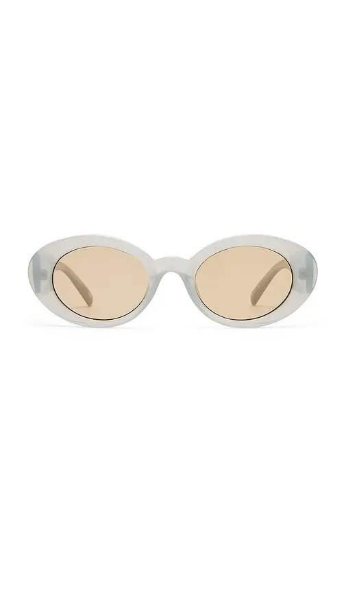 Le Specs Nouveau Vie Sunglasses - Cloud & Mocha Mono
