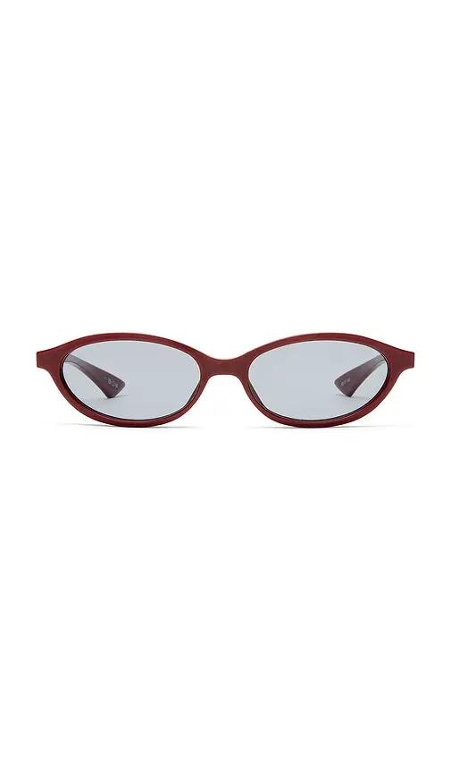 Le Specs Duskfall Sunglasses - Merlot & Smoke Tint