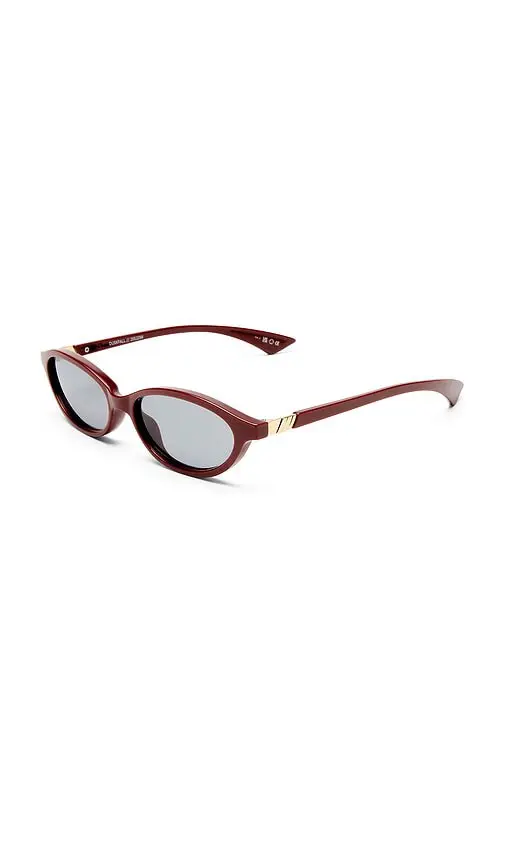 Le Specs Duskfall Sunglasses - Merlot & Smoke Tint
