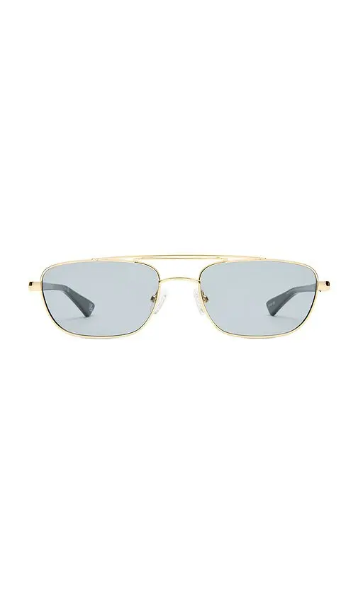 Le Specs Le Mimi Sunglasses - Gold & Smoke Tint