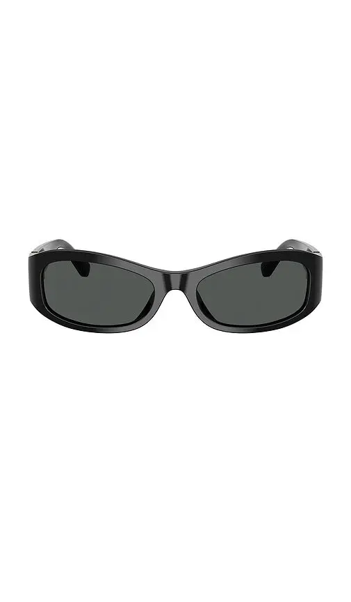 Tory Burch Rectangular Sunglasses - Black