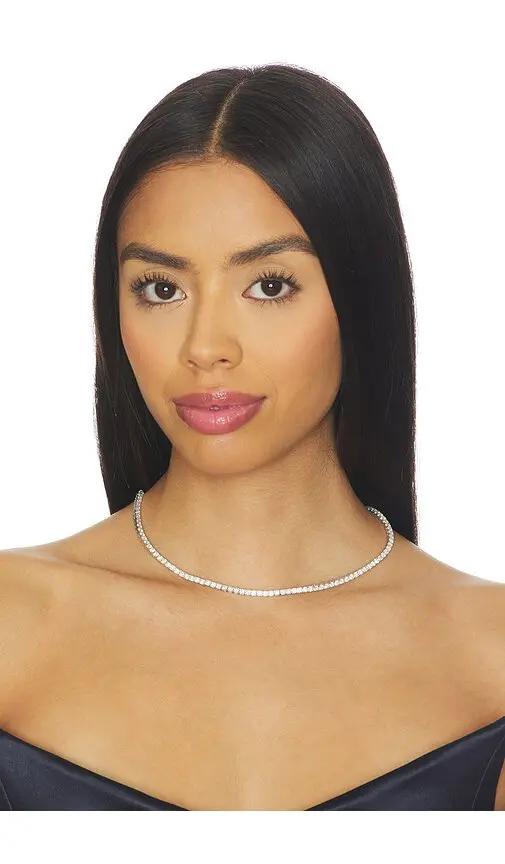 HEAVEN MAYHEM Lab Grown Tennis Necklace