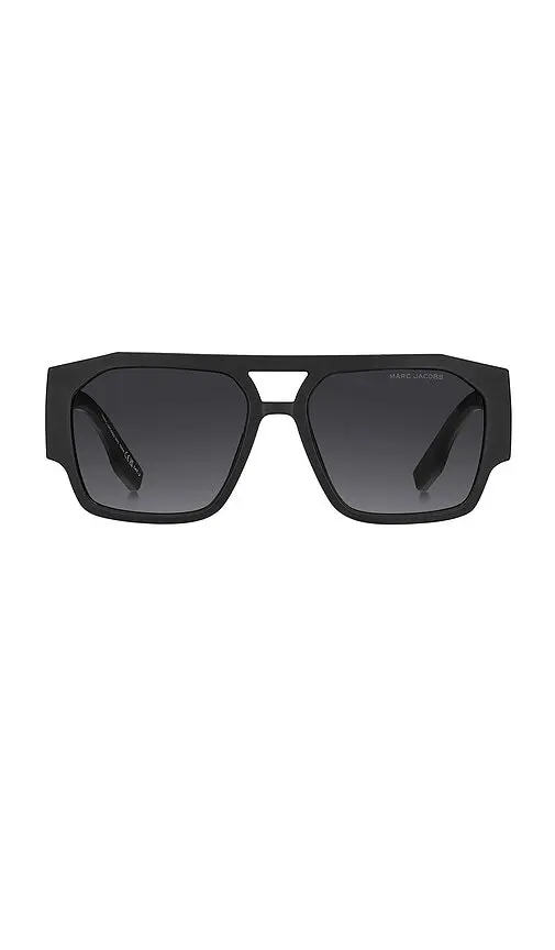 Marc Jacobs Aviator Sunglasses - Matte Black & Dark Grey