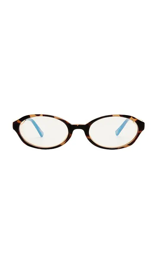 Le Specs Lunita Blue Light Glasses - Tort