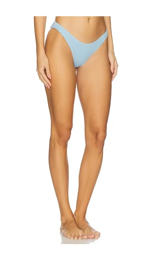 Frankies Bikinis Dove Thermal Bikini Bottom