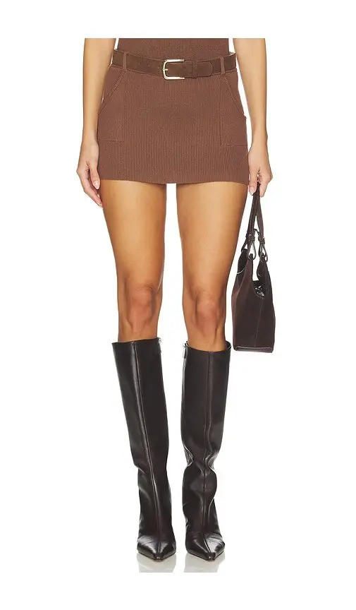 SOVERE / Elsa Knit Mini Skirt