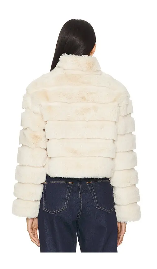Adrienne Landau Goldie Faux Fur Jacket