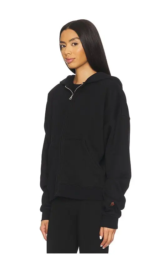 Guizio X Le Sserafim Shiba Zip Up Hoodie - Black | Editorialist