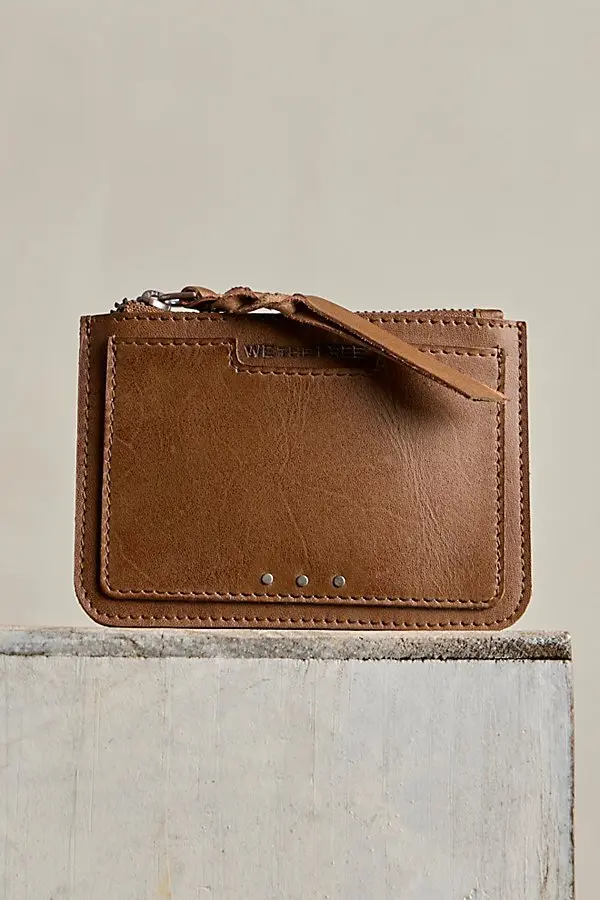 Free People We The Free Mini Vale Wallet - Saddle