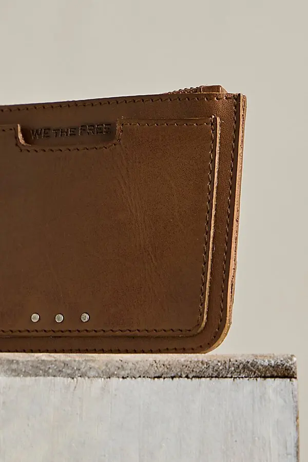 Free People We The Free Mini Vale Wallet - Saddle