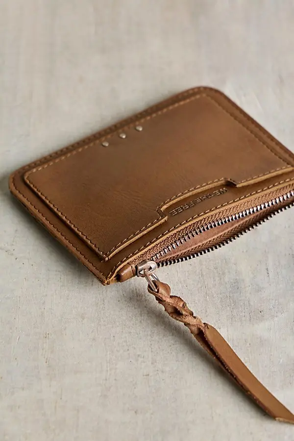 Free People We The Free Mini Vale Wallet - Saddle