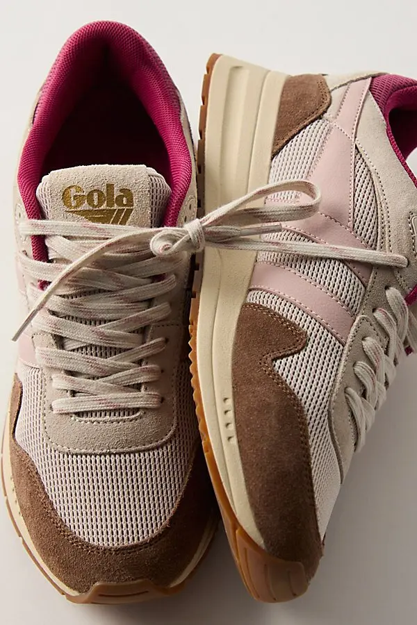 Gola Delta Sneakers - Off White/otter/chalk Pink