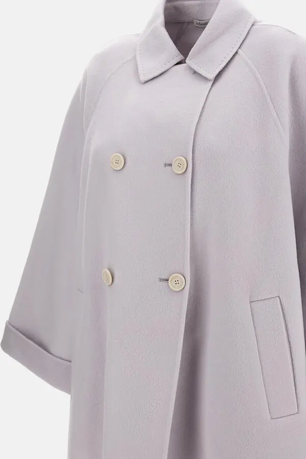 STEFANO MORTARI Wool Cashmere Blend Coat