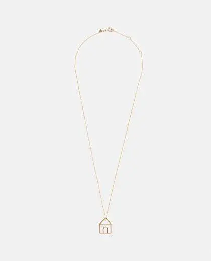 ALIITA 9k Casita Necklace - Gold