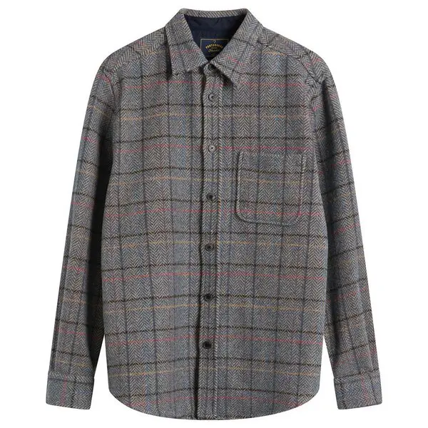 Portuguese Flannel Type Tweed Overshirt