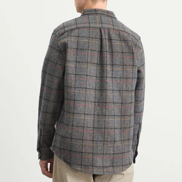 Portuguese Flannel Type Tweed Overshirt