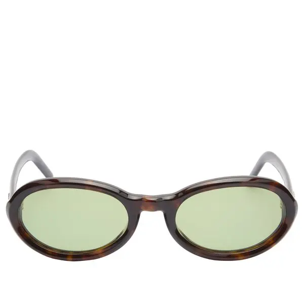 RETROSUPERFUTURE Cherry Round Frame Sunglasses - Havana