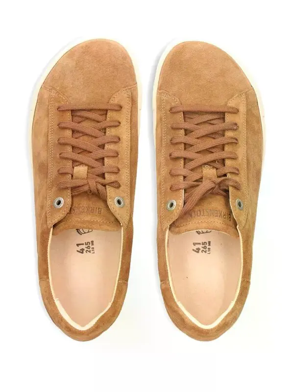 BIRKENSTOCK Ben Lace-up Suede Sneakers