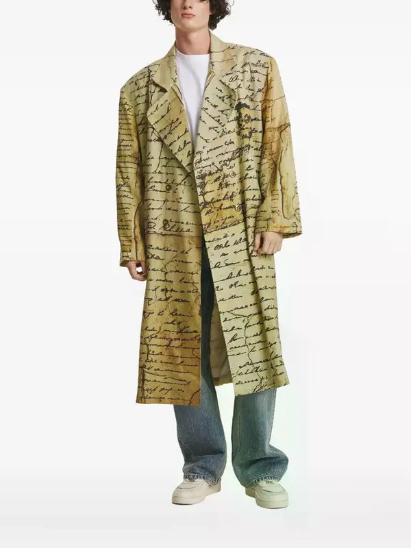 IRINA VOINEA Printed Coat