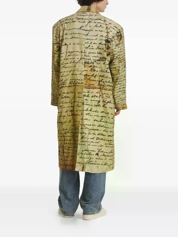 IRINA VOINEA Printed Coat