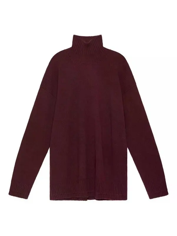 Malìparmi Ribbed Turtleneck Sweater