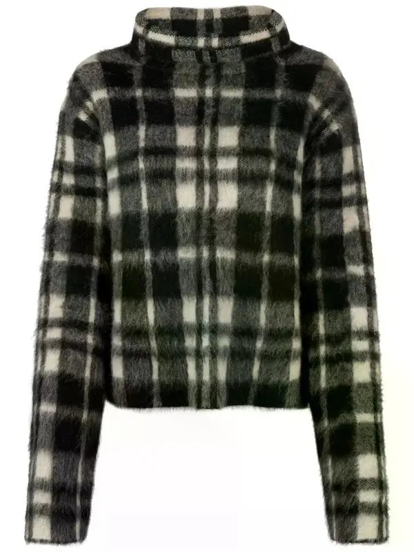 Polo Ralph Lauren Checked Mock-neck Jumper