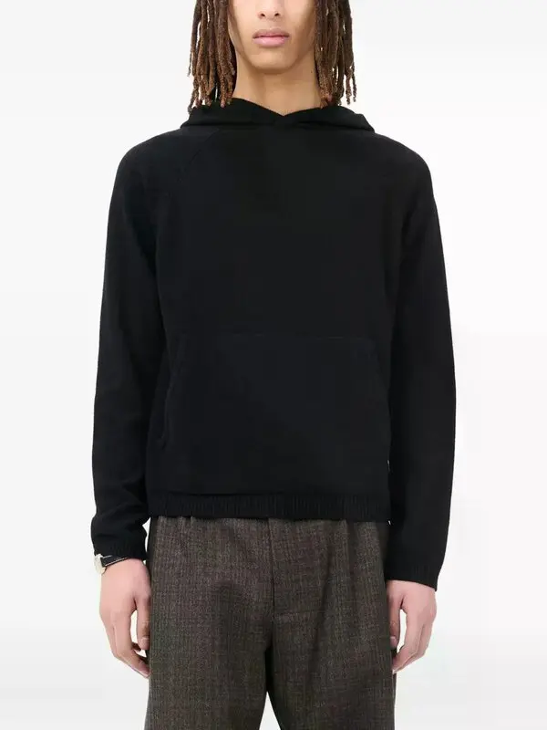 Our Legacy Knitted Hoodie - Black