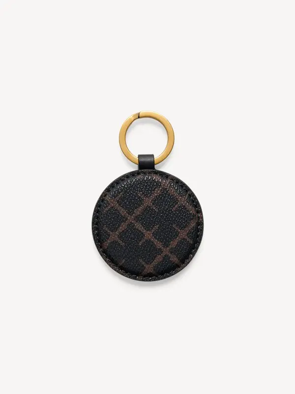 BY MALENE BIRGER Elia Key Keychain - Dark Chokolate