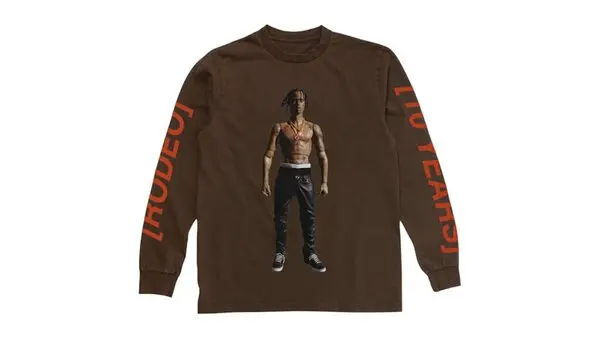 TRAVIS SCOTT Rodeo 10 Years Action Figure Longsleeve