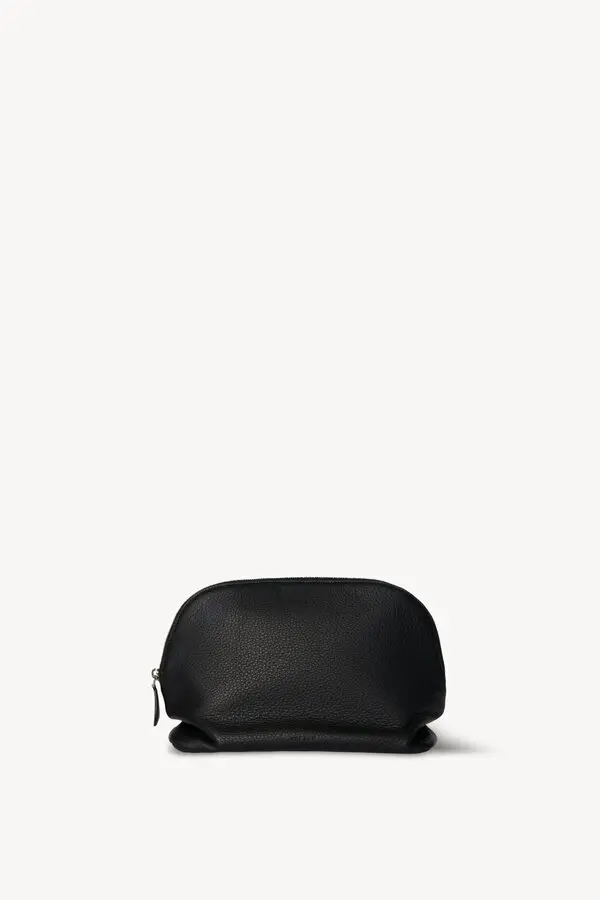 THE ROW Agnes Pouch - Black