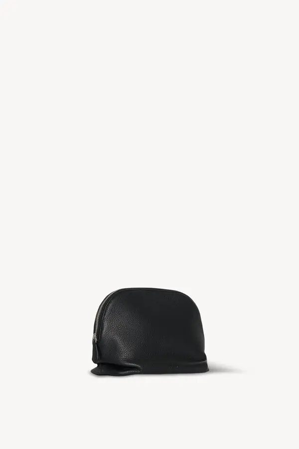 THE ROW Agnes Pouch - Black