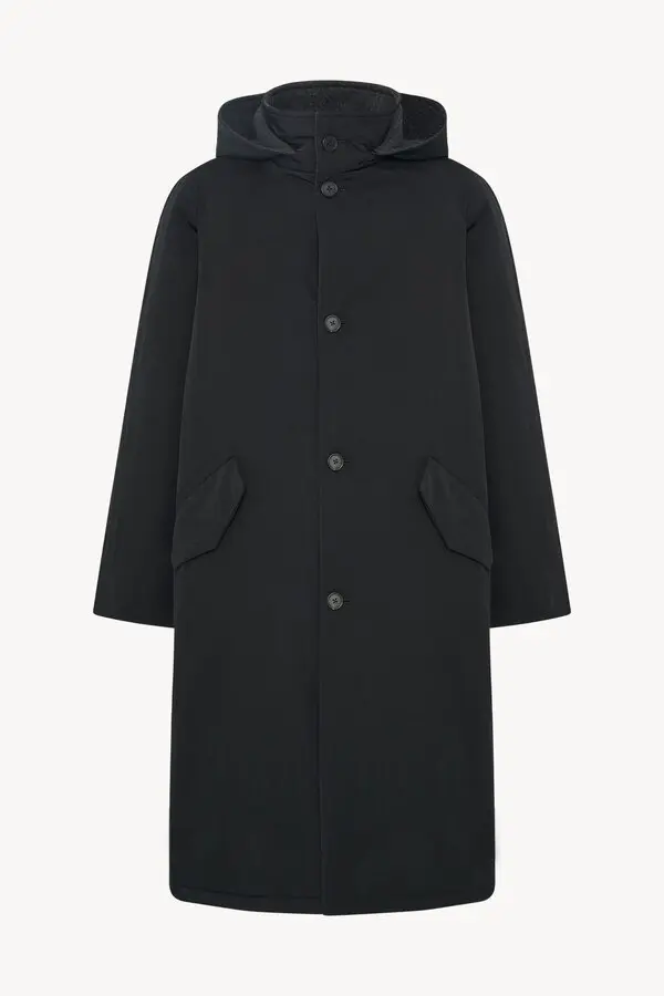 THE ROW Nikar Coat In Technical Cotton