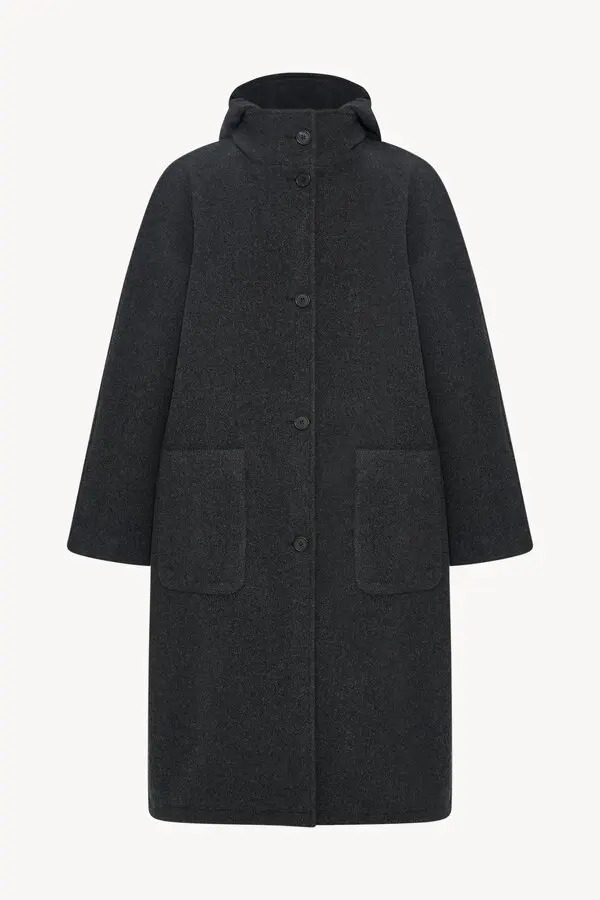 THE ROW Nikar Coat In Technical Cotton