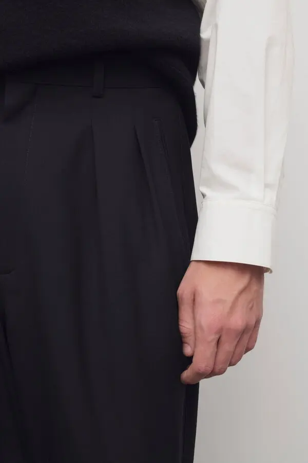 THE ROW Corley Pant In Wool