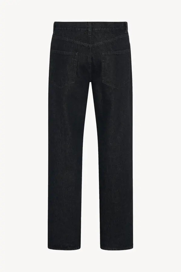 THE ROW Rossen Cotton Denim Jeans - Black