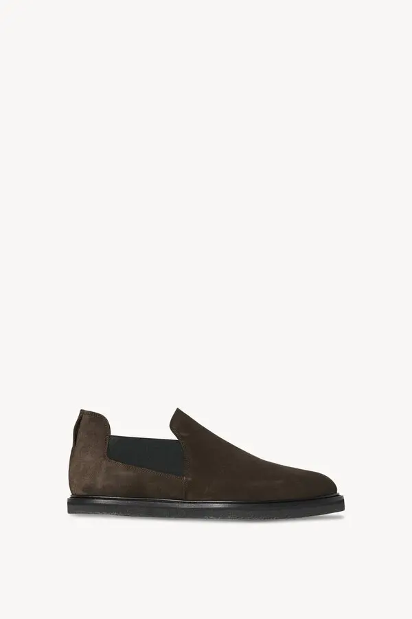THE ROW Parker Slip-on Shoe - Pepper