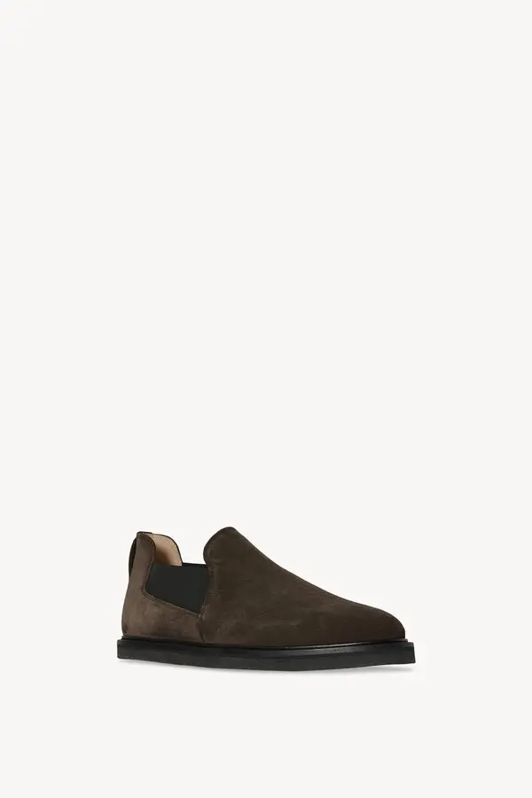THE ROW Parker Slip-on Shoe - Pepper