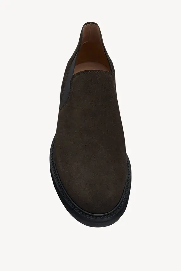 THE ROW Parker Slip-on Shoe - Pepper