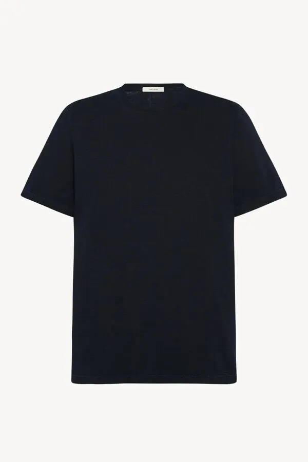THE ROW Luke T-shirt In Cotton - Indigo
