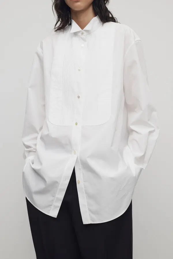 THE ROW Erelia Cotton Shirt