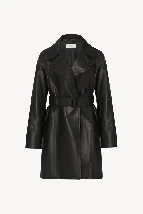 THE ROW Siempra Leather Coat