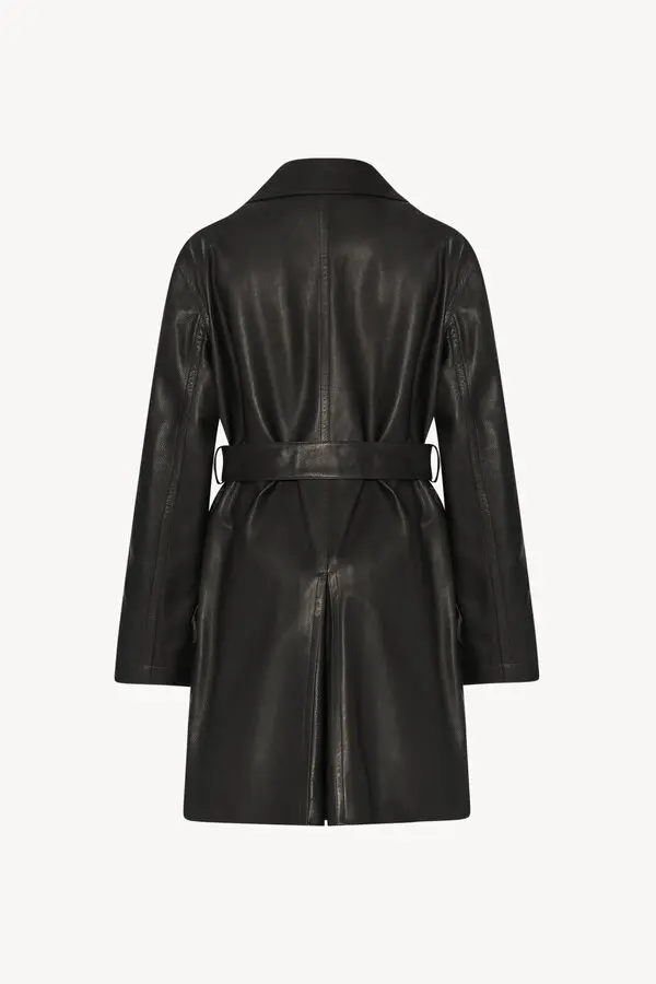 THE ROW Siempra Leather Coat