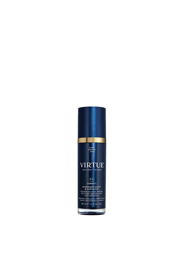 VIRTUE Overnight Scalp &amp Hair Elixir - Aqua