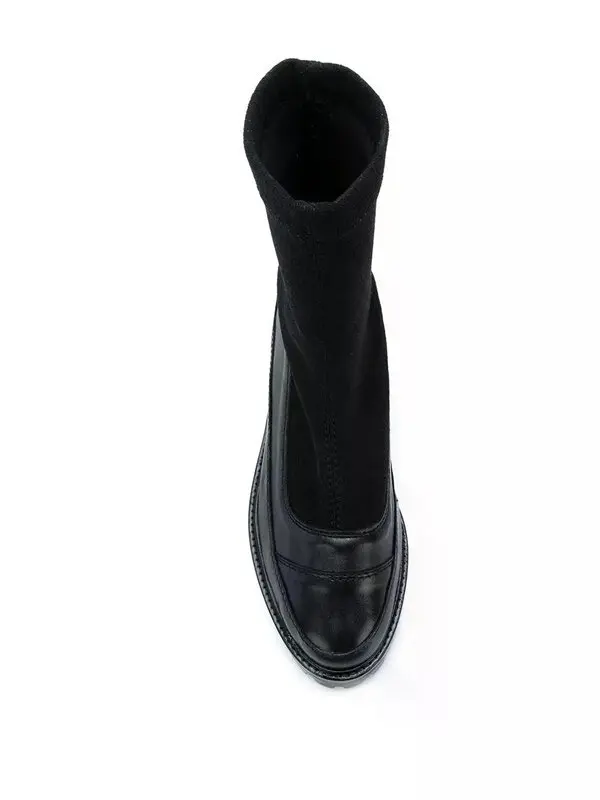 NICOLE SALDANA Platform Sock Boots