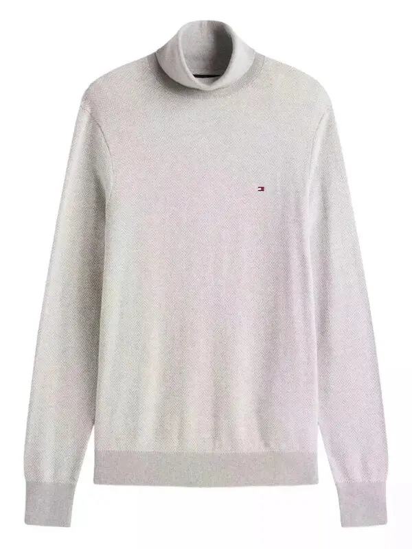 Tommy Hilfiger Logo Turtleneck Sweater