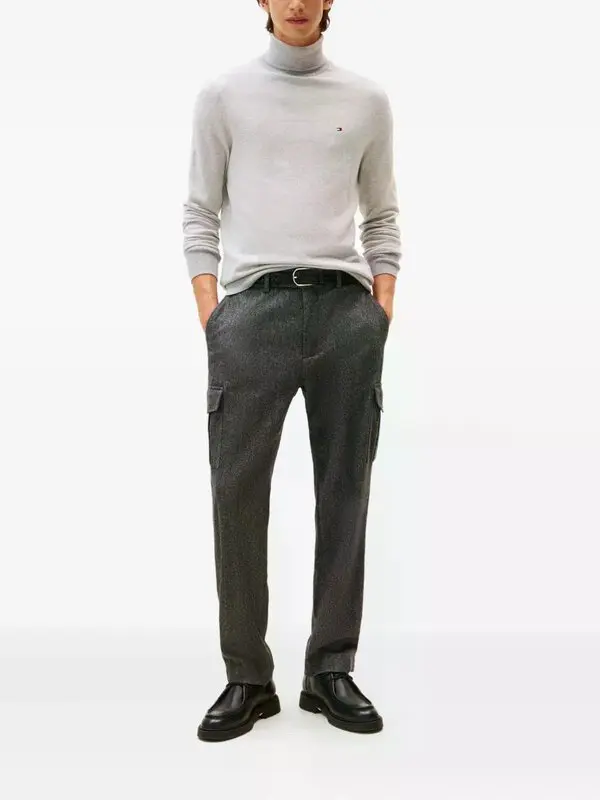 Tommy Hilfiger Logo Turtleneck Sweater